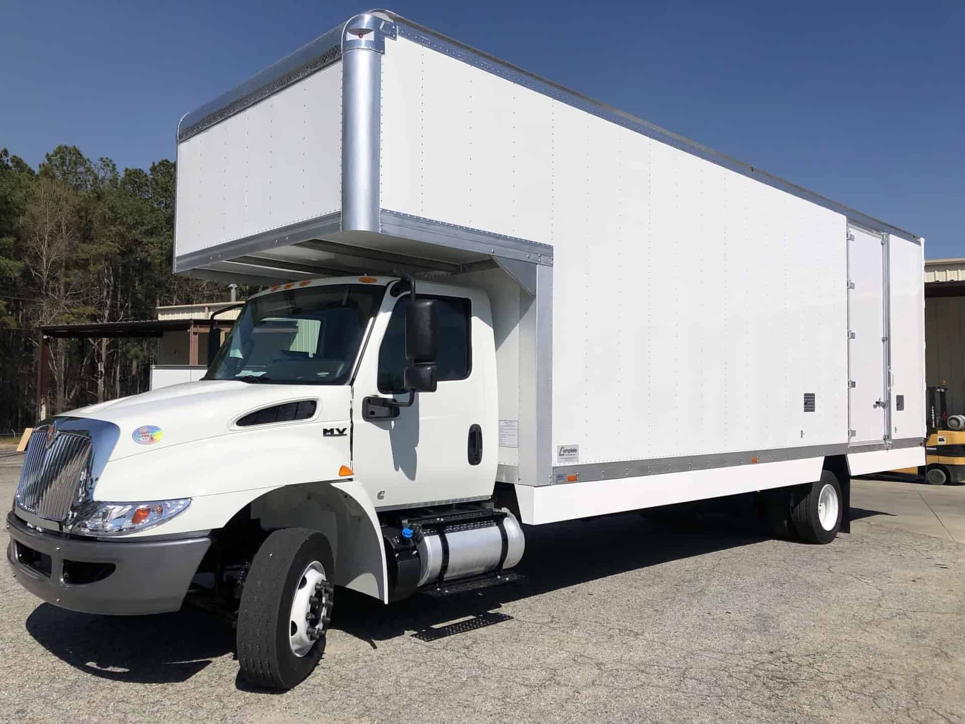 Dry Freight Moving Storage 26ft Complete Truck Bodies Dry Freight Moving Storage 26ft Complete Truck Bodies