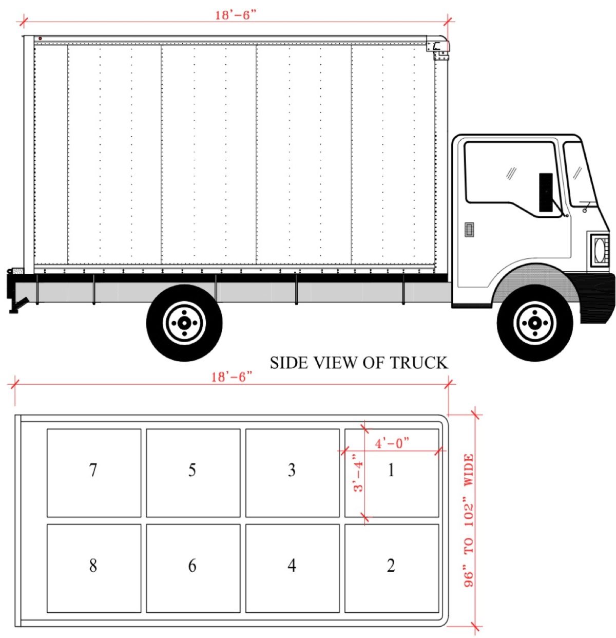 Dry Freight - Aluminum (18ft) | Complete Truck Bodies
